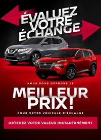 Concessionnaire Nissan à Victoriaville | Nissan Victoriaville